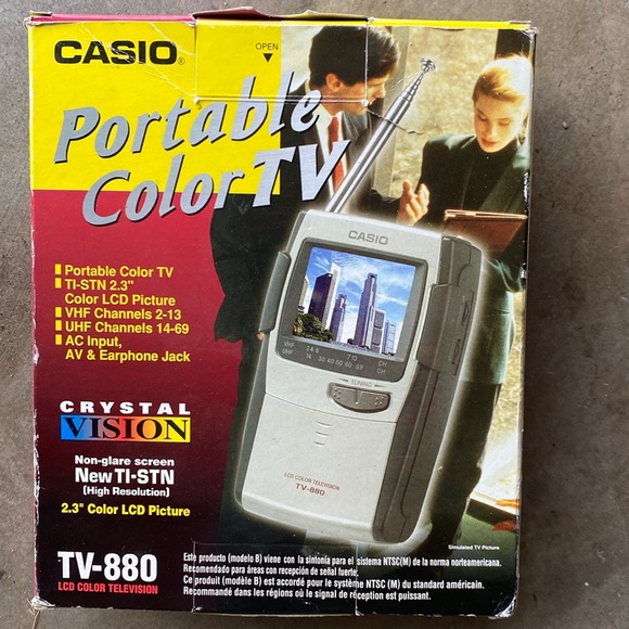 Portable Audio & Video | Vintage Portable Color Tv | Poshmark